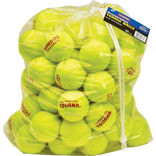 High Visibility Felt Training Balls GAMMA Pressureless Tennis Balls ...