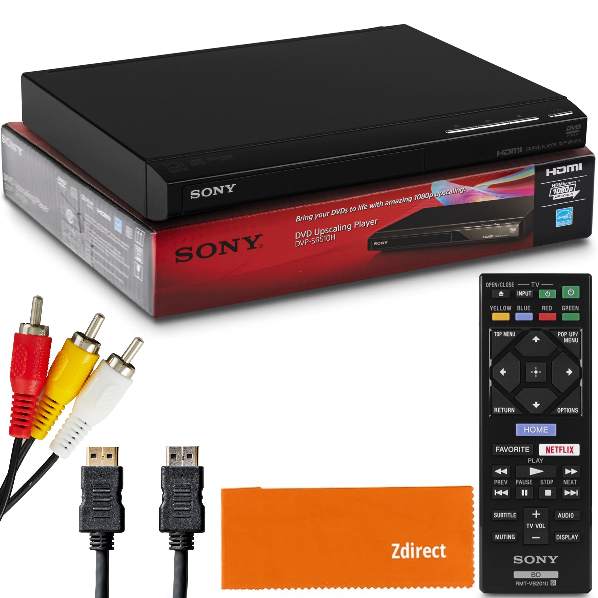 Sony DVD Player For TV With Remote, Plays DVD's And CD's. Upscaling To ...