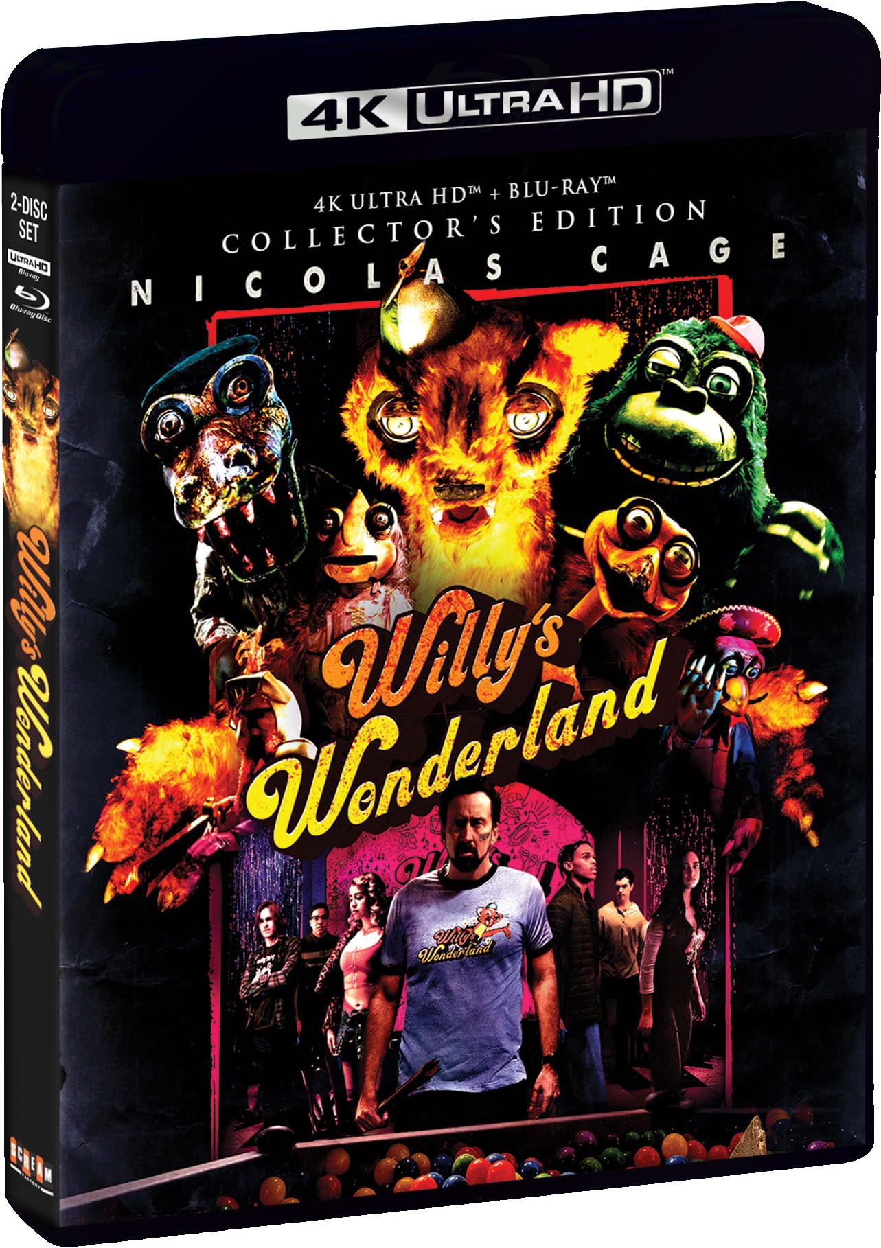 Mua Willy's Wonderland - Collector's Edition 4K Ultra HD + Blu-ray [4K UHD] Willy's Wonderland ...
