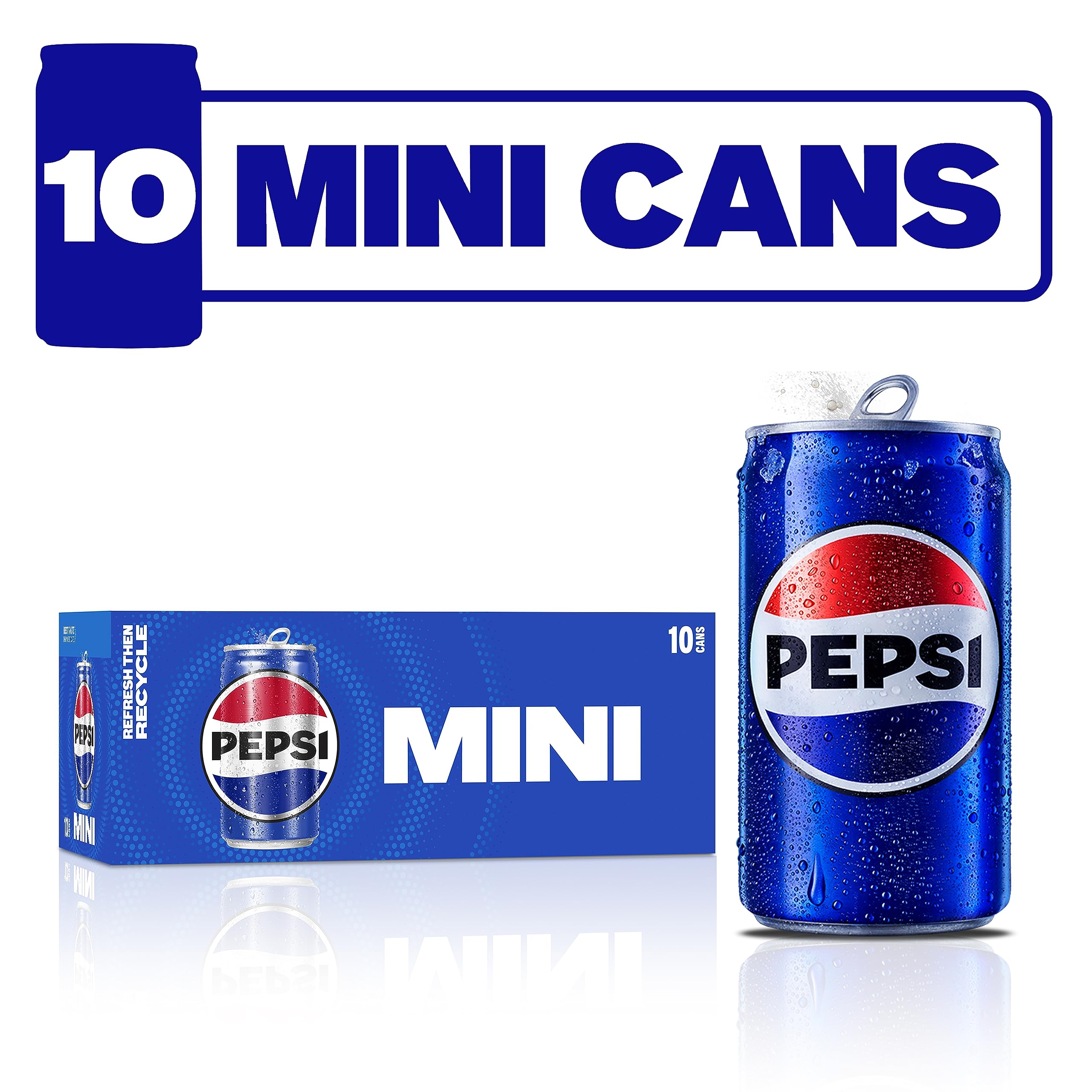 Mua Cola Soda Pop, 7.5oz Mini Cans (10 Pack) trên Amazon Mỹ chính hãng ...
