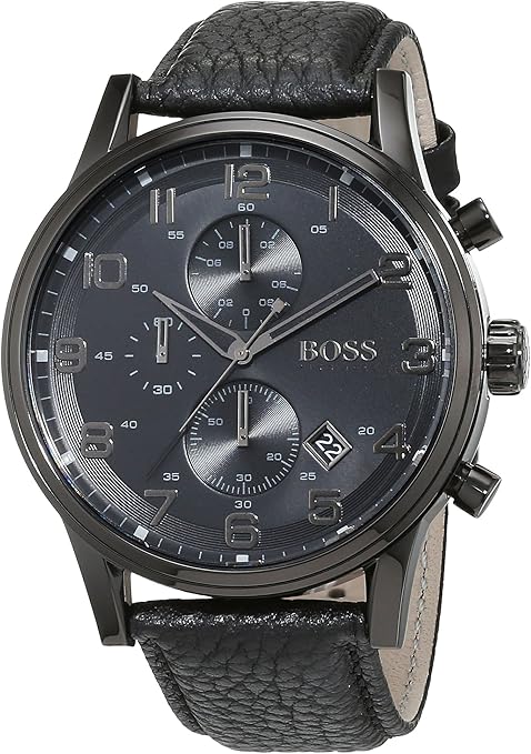 Hugo BOSS Reloj con mecanismo de cuarzo para hombre 1512567, cronógrafo ...