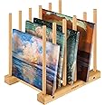Amazon.com: VISWIN Wooden Tabletop Art Rack - Print Rack, Art Storage ...