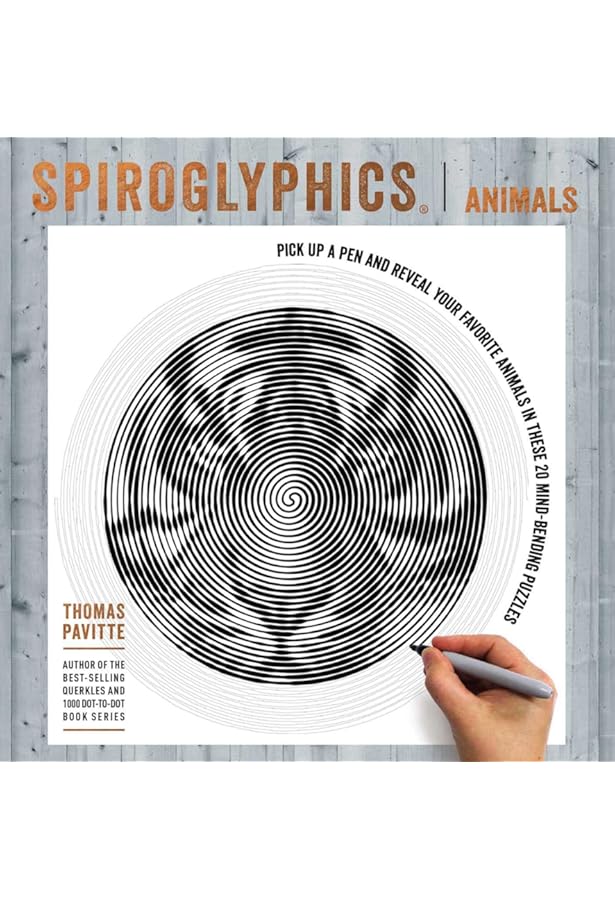 Spiroglyphics: Animals Spiroglyphics Coloring Book New Kind, 59% OFF