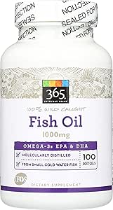 Amazon.com: 365 Everyday Value, Fish Oil, 100 ct: Health & Personal Care