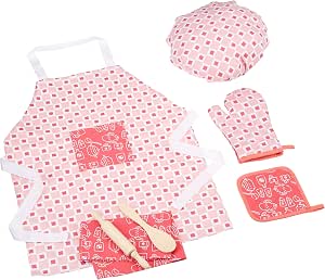 Amazon.com: Toysmith Deluxe Chef Set, 7 Pieces : Toys & Games