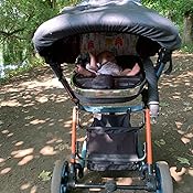 SnoozeShade Plus Deluxe (6m+) – Buggy sun shade and baby sleep aid ...
