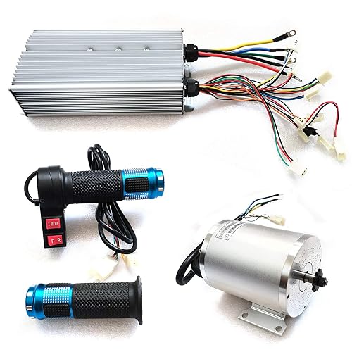 3000W 72V Brushless DC Motor Kit High Speed Motor Go Kart Electric Brushless Motor Kit with ...