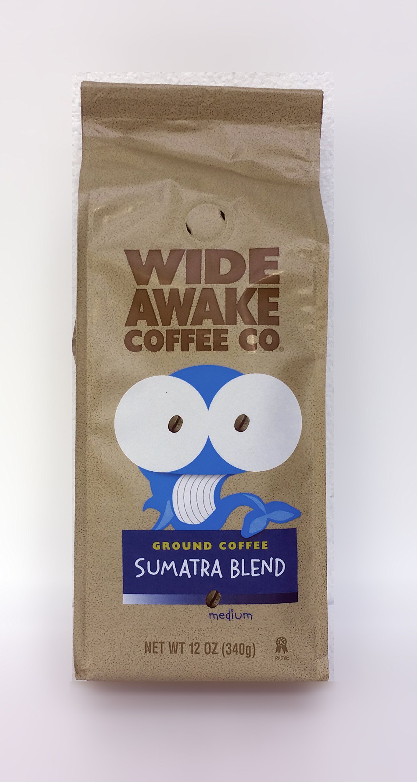Amazon.com : Wide Awake Coffee Seattle Style Dark Ground Coffee, 12 ...