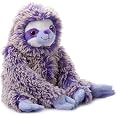 Amazon.com: The Petting Zoo Purple Sloth Stuffed Animal, Gifts for Kids ...