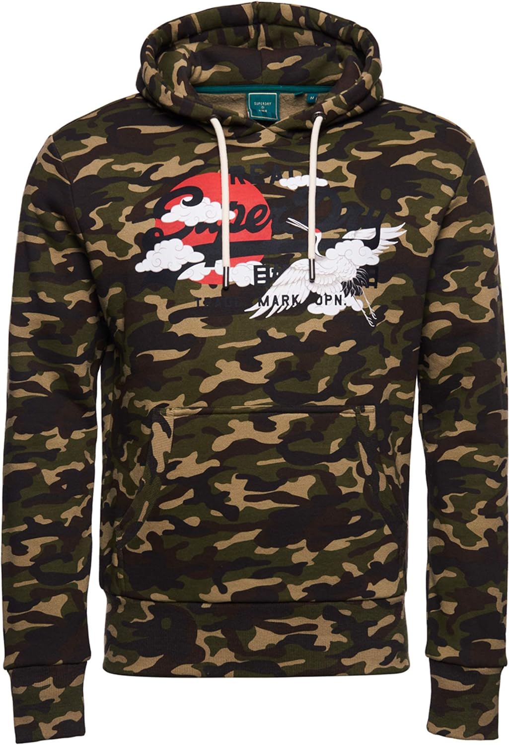 Superdry VL Rising Sun Hood Sudadera Skateboarding para Hombre: Amazon ...