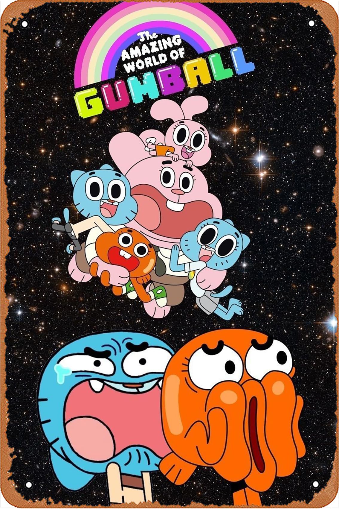 Mua The Amazing World Of Gumball Posters Game Poster Metal Sign Tin ...