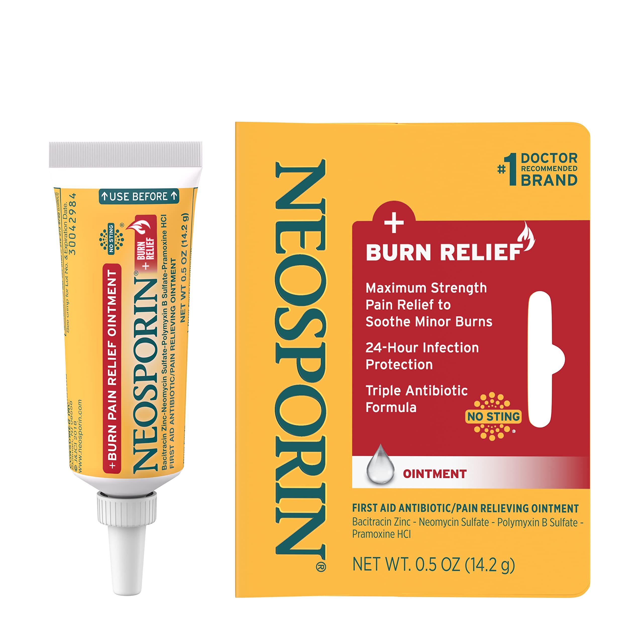 Mua Neosporin Dual Action Burn Relief & First-Aid Antibiotic Ointment ...