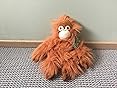 Amazon.com: Fiesta Toys Brown Orangutan Plush Stuffed Animal Toy - 10 ...