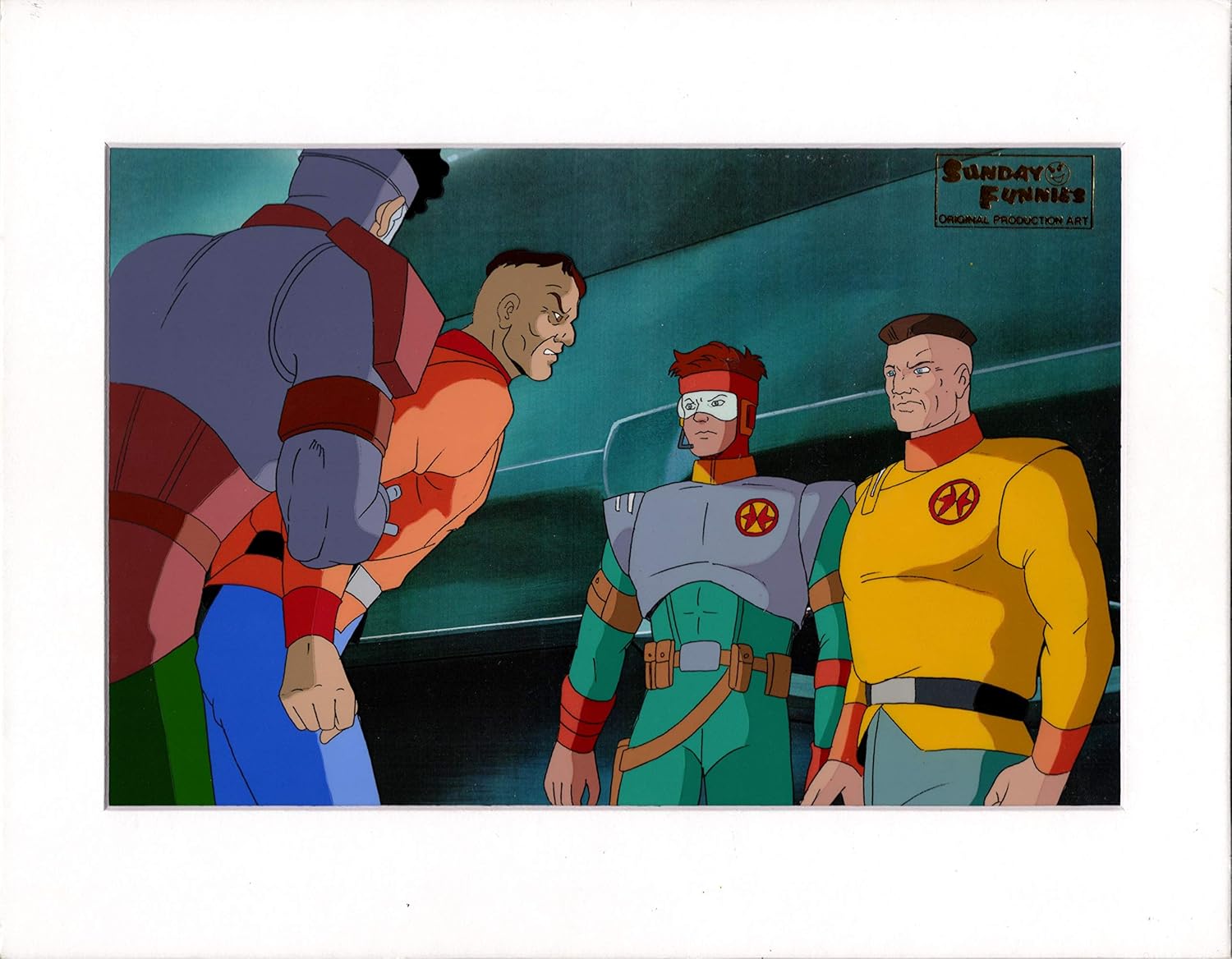 EXOSQUAD Multi-character 1993/94 Original Production Animation Cel ...