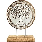 Amazon.com: VANIYA CRAFTS® Wooden Carved Handmade Engraved Table Decor ...