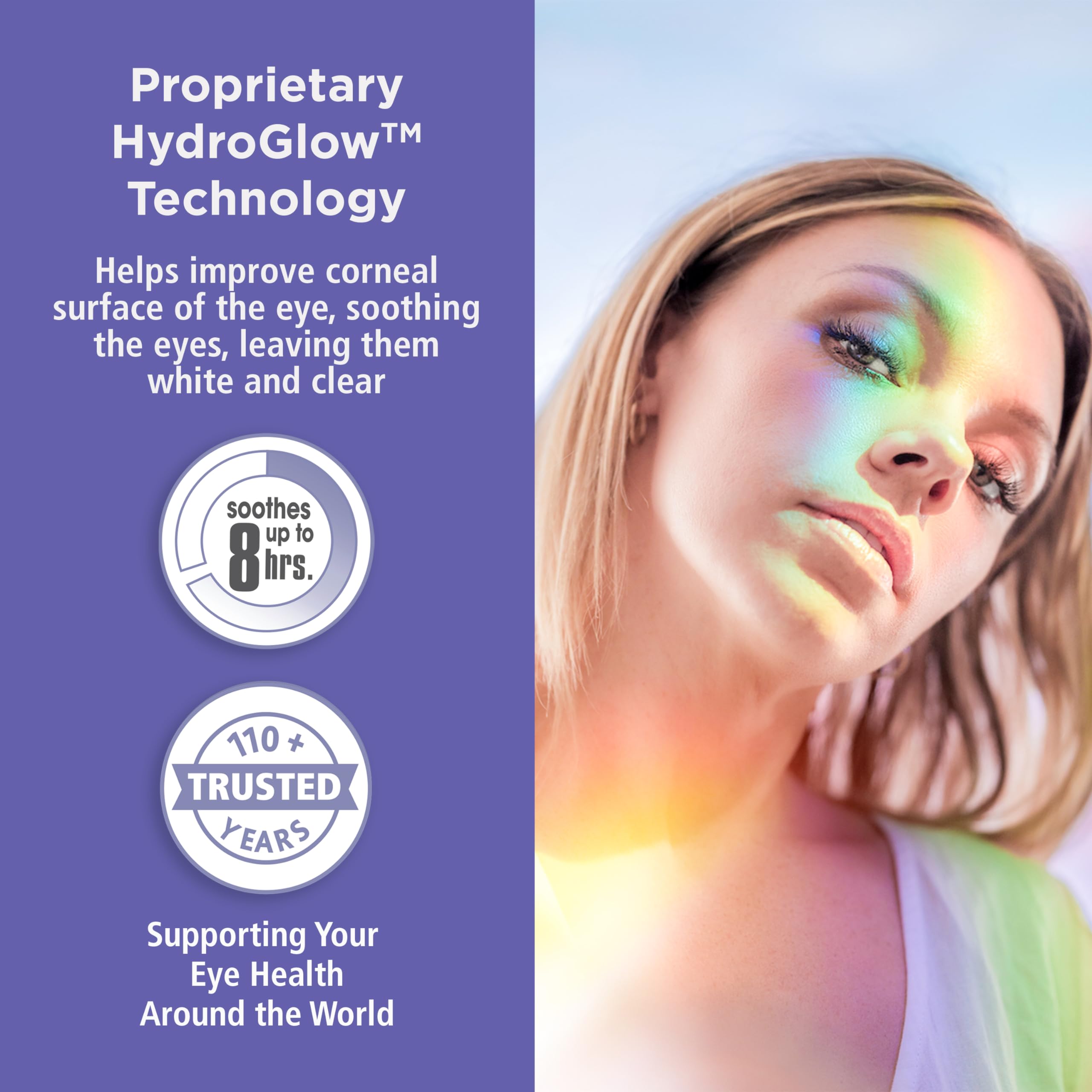 Mua Optic Glow Redness Reliever, Whitening, Lubricant Eye Drops, 0.4 fl ...