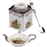 Amazon.com | Spode Woodland Quail, Pheasant, Snipe and Rabbit Tea Cup ...