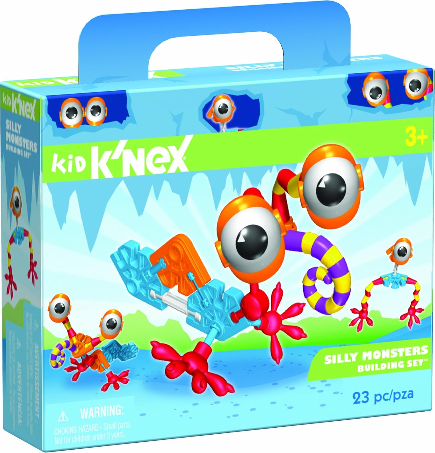 Amazon.com: K'NEX Kid K'nex Silly Monster Building Buddies: Toys & Games
