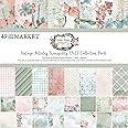 Amazon.com: 49 And Market Collection Pack 12"X12" - Vintage Artistry ...