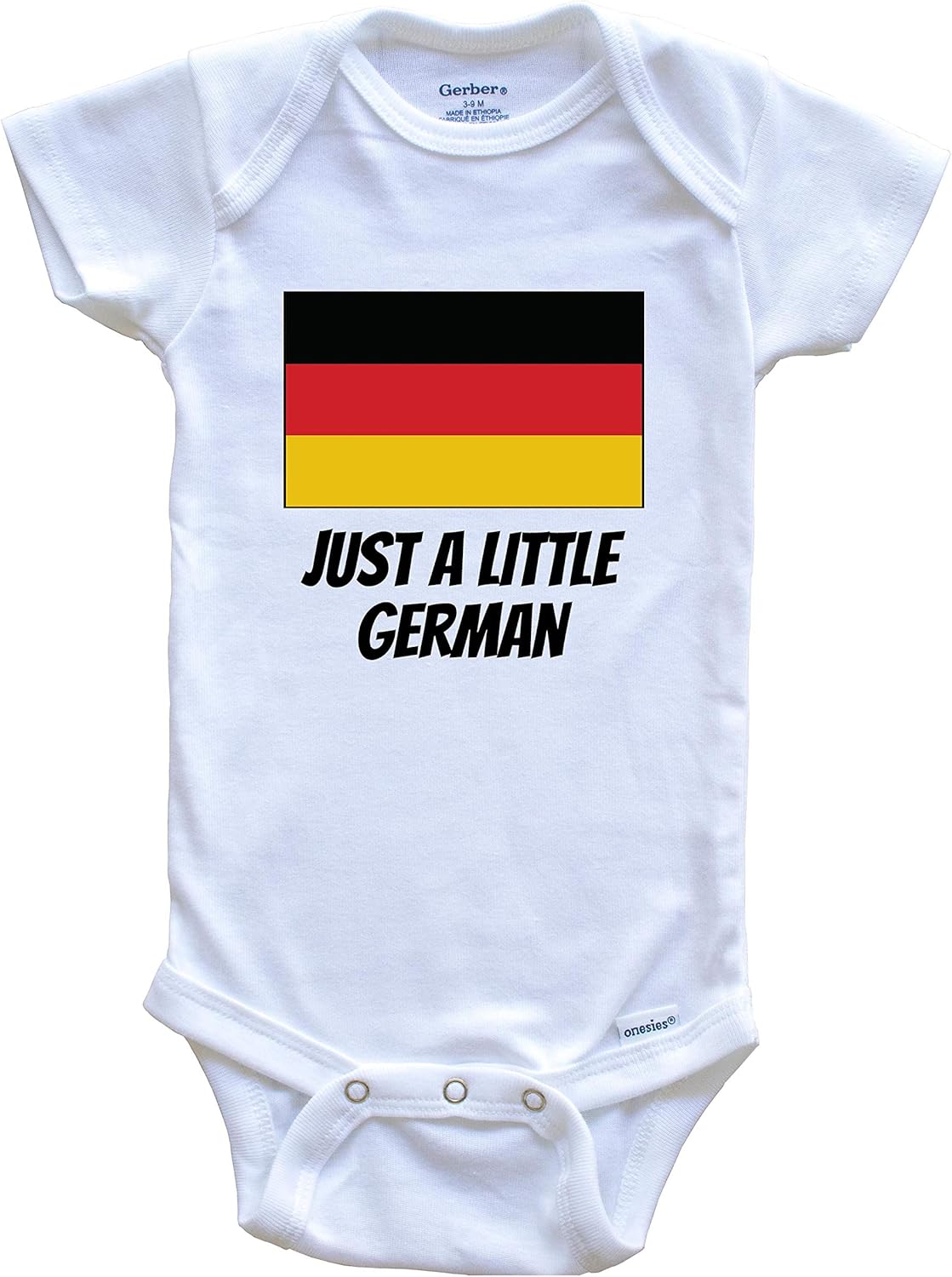 Amazon.com: Really Awesome Shirts Just A Little German Cute Germany ...