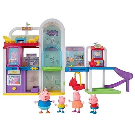 Mua Peppa Pig Shopping Mall with Family, Includes 1 Connectable Mall ...