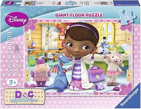 Ravensburger Doc McStuffins Giant Floor Puzzle (24 Pieces): Amazon.co ...