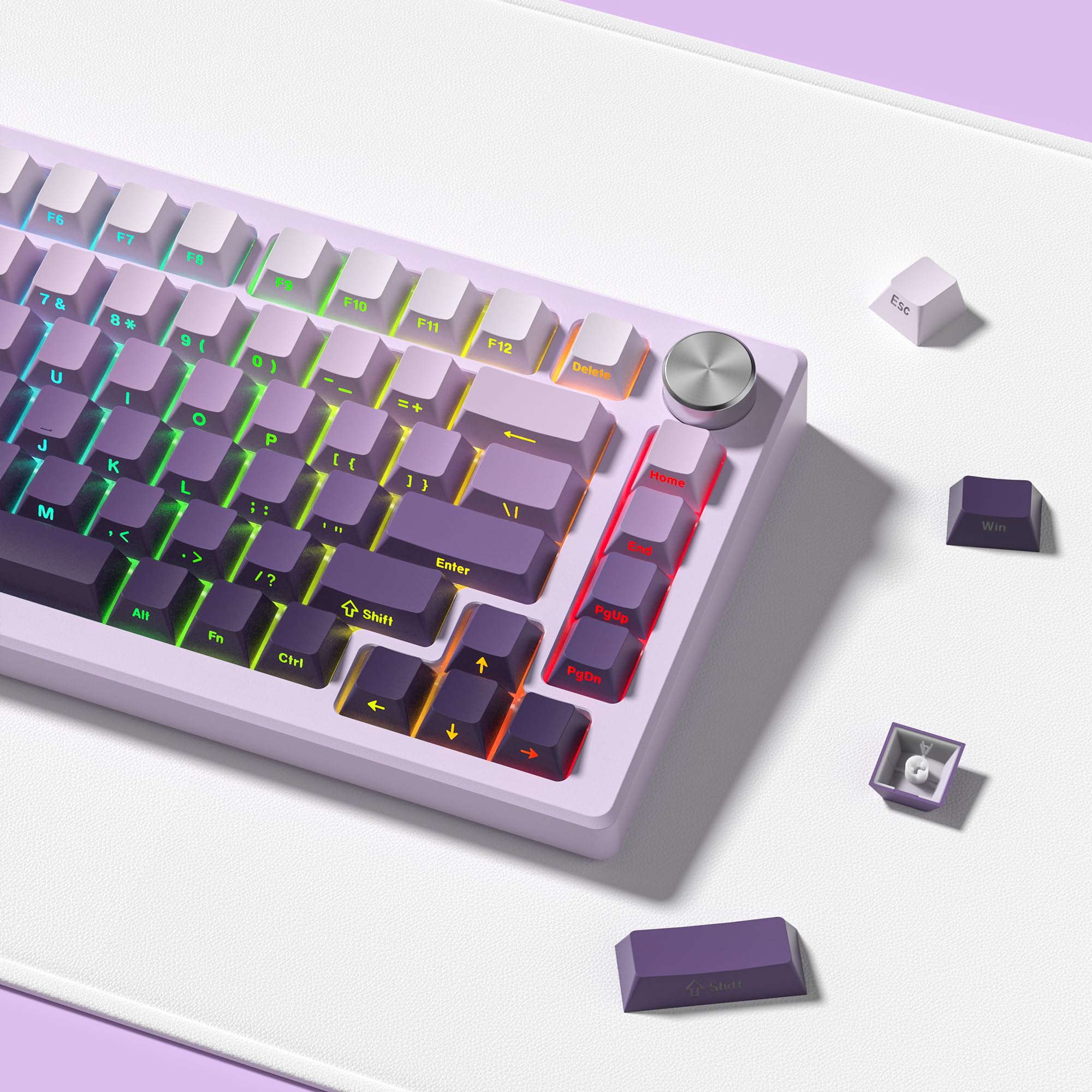 Mua dagaladoo PBT Side Printed keycaps,Double Shot,Shine Through keycap ...