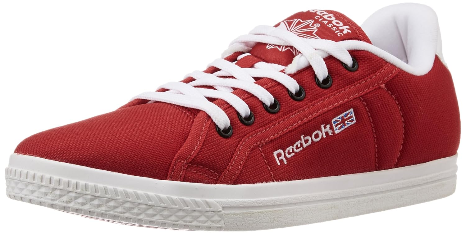 Buy Reebok Classics Men's Court Red Rush and White Sneakers - 6 UK ...