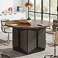 Amazon.com: Tribesigns 47" Round Conference Table, Round Multi-Purpose ...