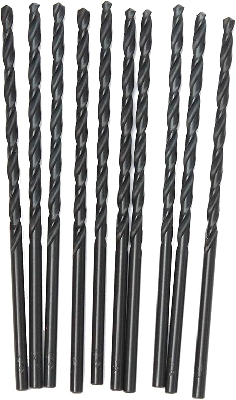 5,5 mm x 140 mm extra lang Series Professionelle HSS Metall Bohrer (10 ...