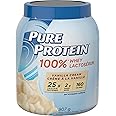 Pure Protein Powder, Whey, Great for Shakes, Vanilla Cream, 2 lbs ...