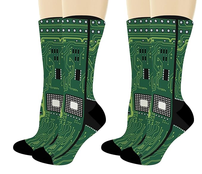 Computer Programmer Gifts Computer Socks Computer Tech Socks Nerdy ...