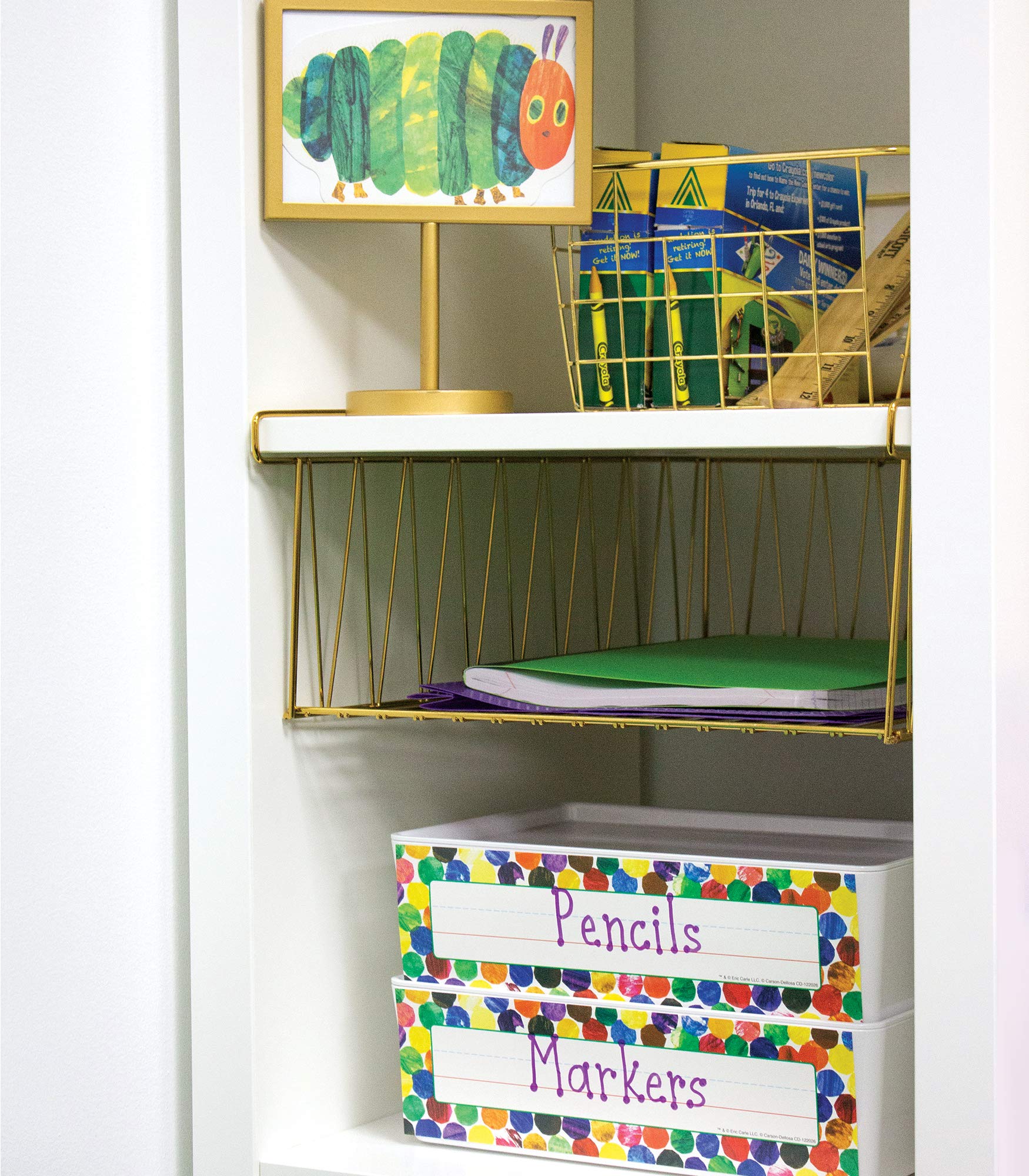 Mua Carson Dellosa World of Eric Carle 36PC Name Plate for Desk ...