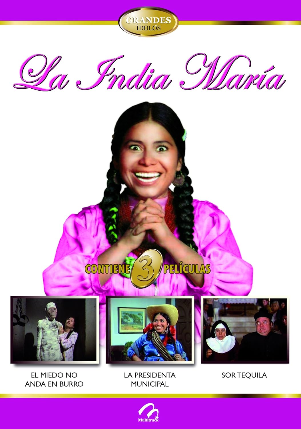 Amazon.com: LA INDIA MARIA GRANDES IDOLOS : EL MIEDO NO ANDA EN BURRO ...