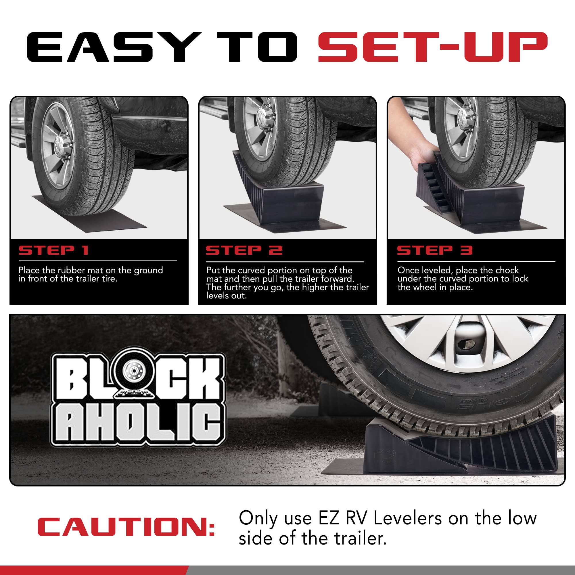 Mua EZ RV Leveler RV Leveling Ramps with Rubber Mats, Camper Leveler ...