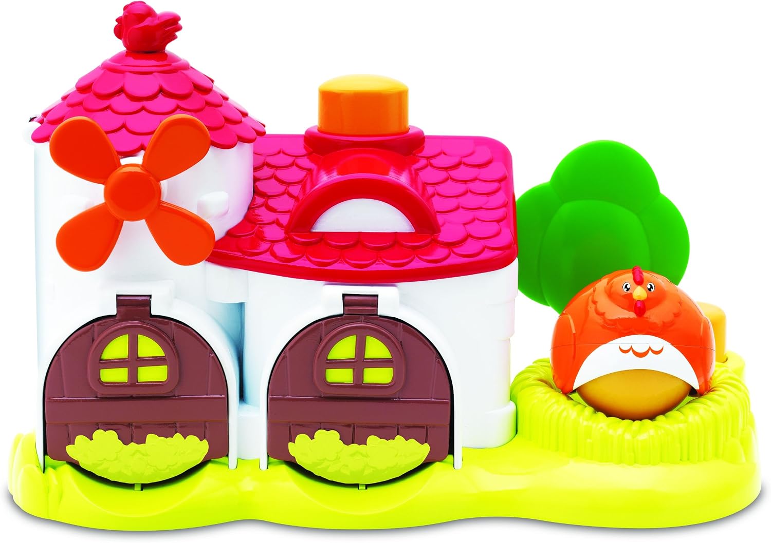 Ouaps - 20306 - Jouet De Premier Age - Tizoo Ma Ferme Animee: Amazon.fr ...