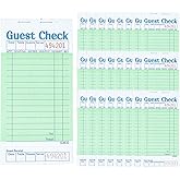 Amazon.com: Officeva Guest Checks Server Note Pads 6 Pack 300 Orders ...