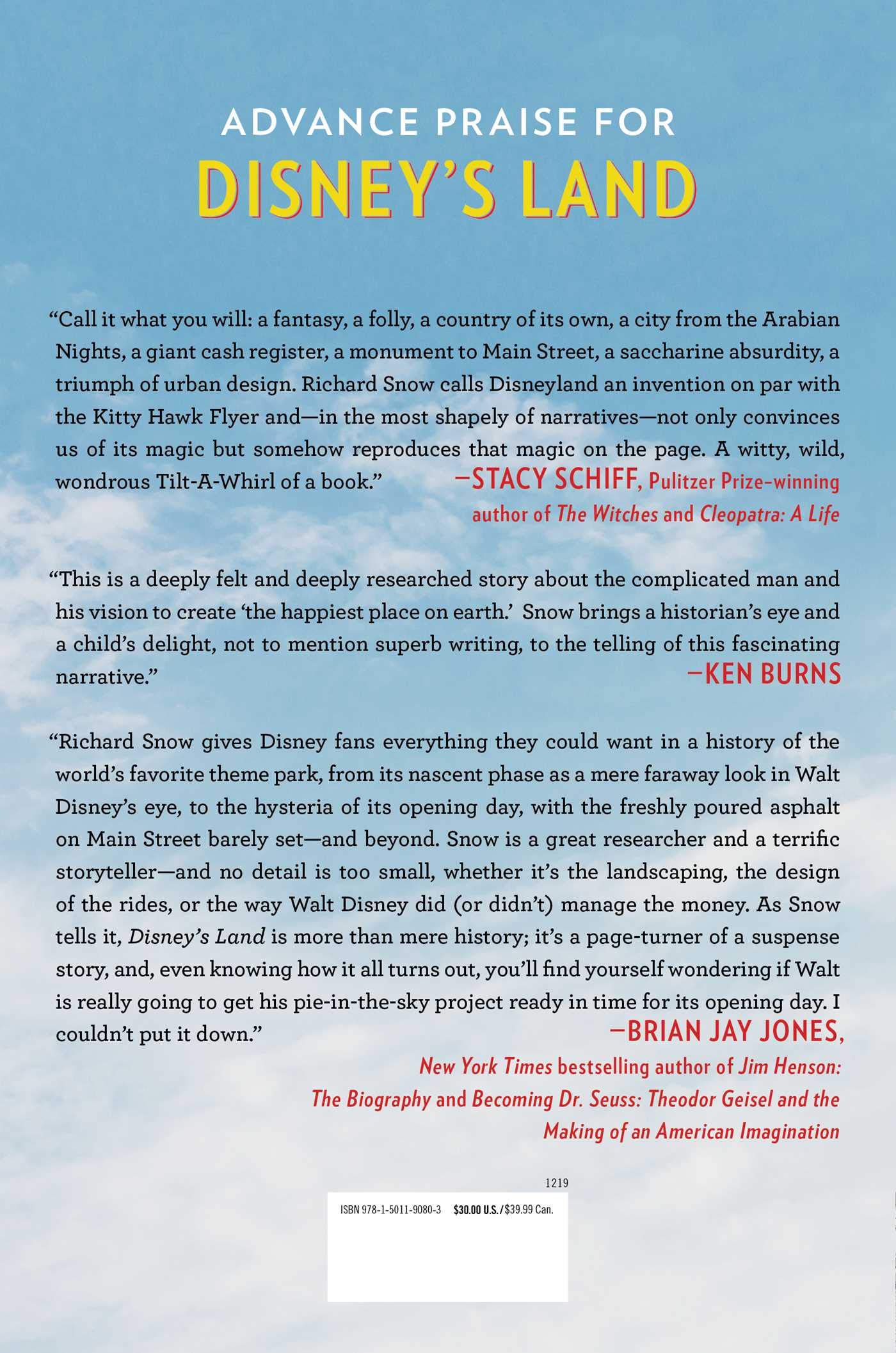 Disney's Land: Walt Disney and the Invention of the Amusement Park That ...