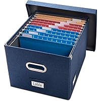 Amazon.com : PRANDOM File Organizer Box - Set of 1 Collapsible ...