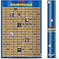 Amazon.com: scrachit Top 100 Broadway Musicals Scratch Off Poster ...