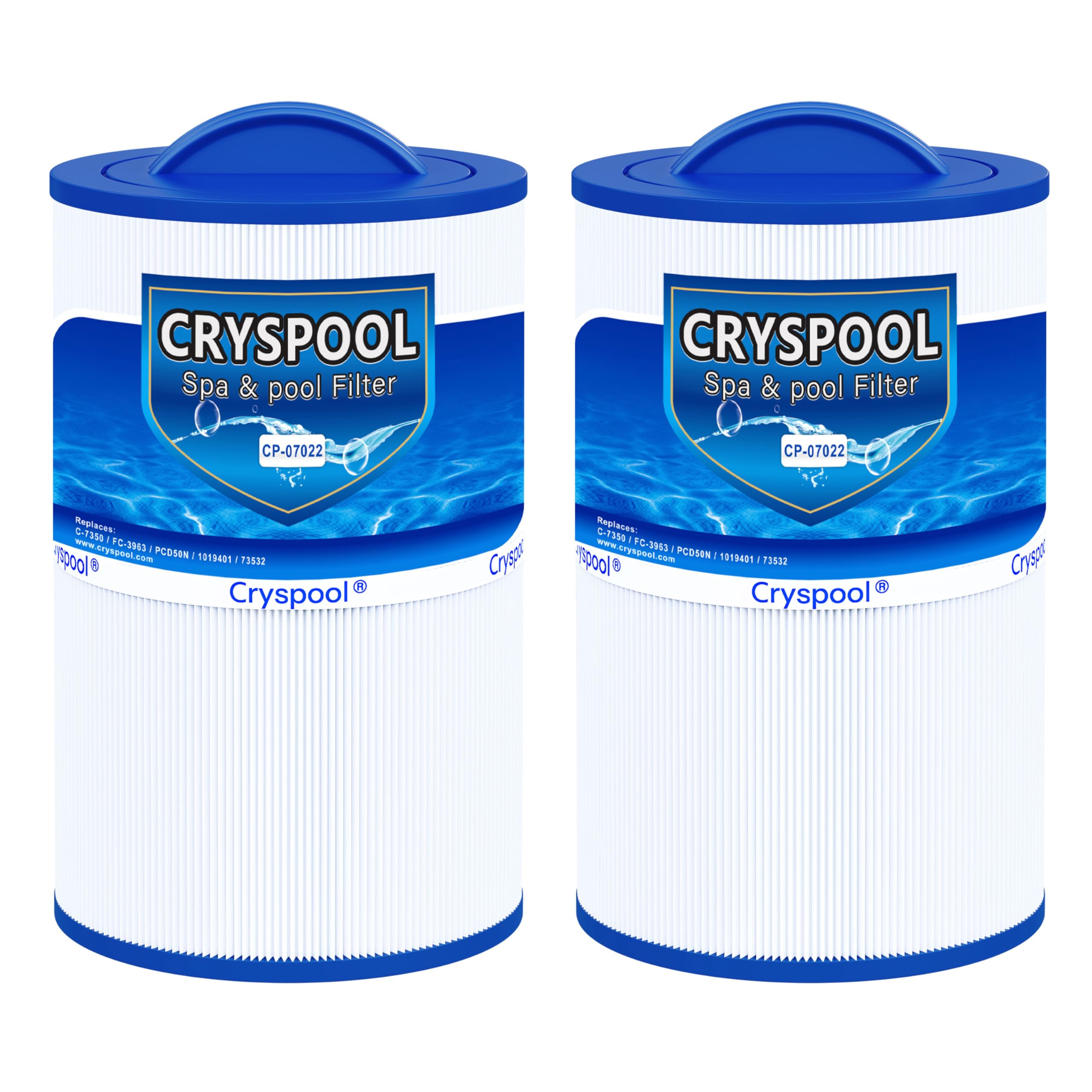 Cryspool® 07022 Filter Compatible with Caldera 50, Caldera Spas, C-7350 ...