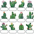 Amazon.com: 120 Pcs Cactus Name Tags Stickers, Self Adhesive Cactus ...