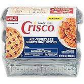 Amazon.com: Crisco Butter Flavor All-Vegetable Shortening Sticks, 20 ...
