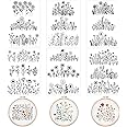 Amazon.com: Water Soluble Embroidery Patterns Stabilizers - Rngmsi 6 ...
