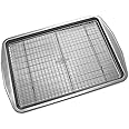 Amazon.com: USA Pan American Bakeware Classics Half Sheet Baking Pan ...