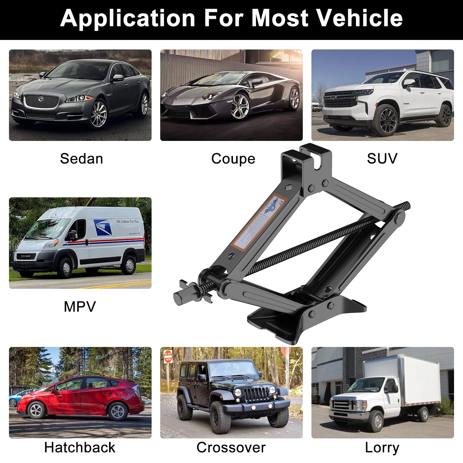 Mua IMAYCC Scissor Lift Jack, Compact Car Jack Kit for Auto SUV, RV ...