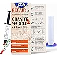 Amazon.com: Marble, Granite & Quartz Countertop Repair Kit (Clear ...