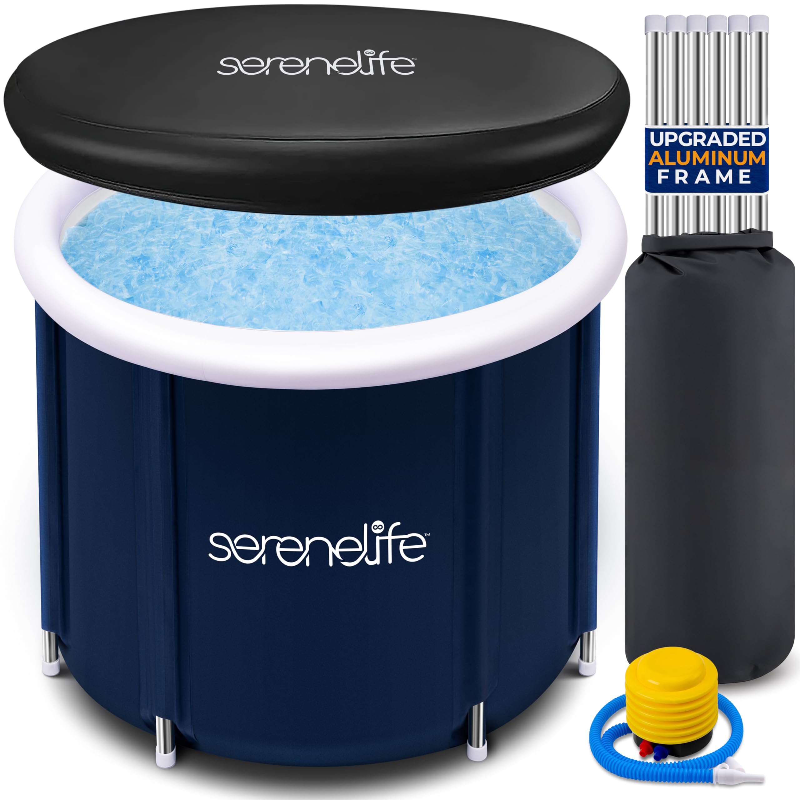 Mua SereneLife Inflatable Insulated Cold Plunge Tub - One Person Ice ...