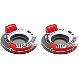 Amazon.com: Intex River Run 1 53" Inflatable Floating Water Tube Lake ...