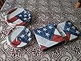 Amazon.com: Patriotic Plates Party Pack for 50 Guests; 50 Patriotic ...